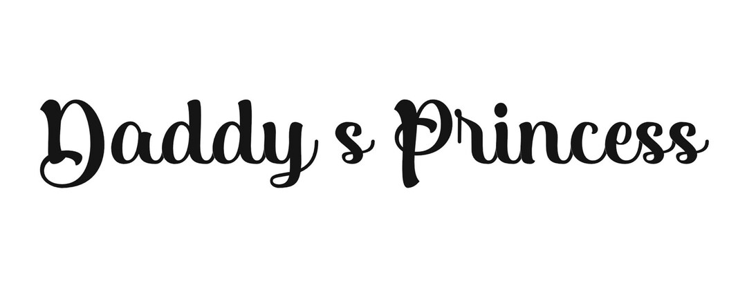 Daddy Dom Little Girl Temporary Tattoo X 2 - Daddy's Princess, Dom ...