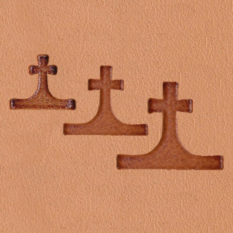 Meander Cross 3-piece Border Leather Stamp Set MC - Etsy