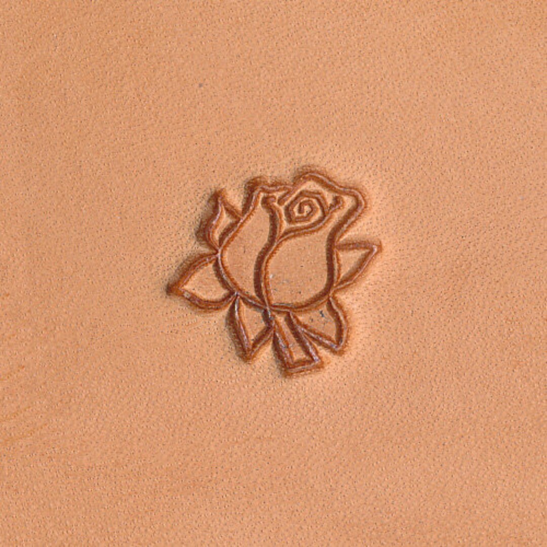 Rose W964 Leather Stamp - Etsy