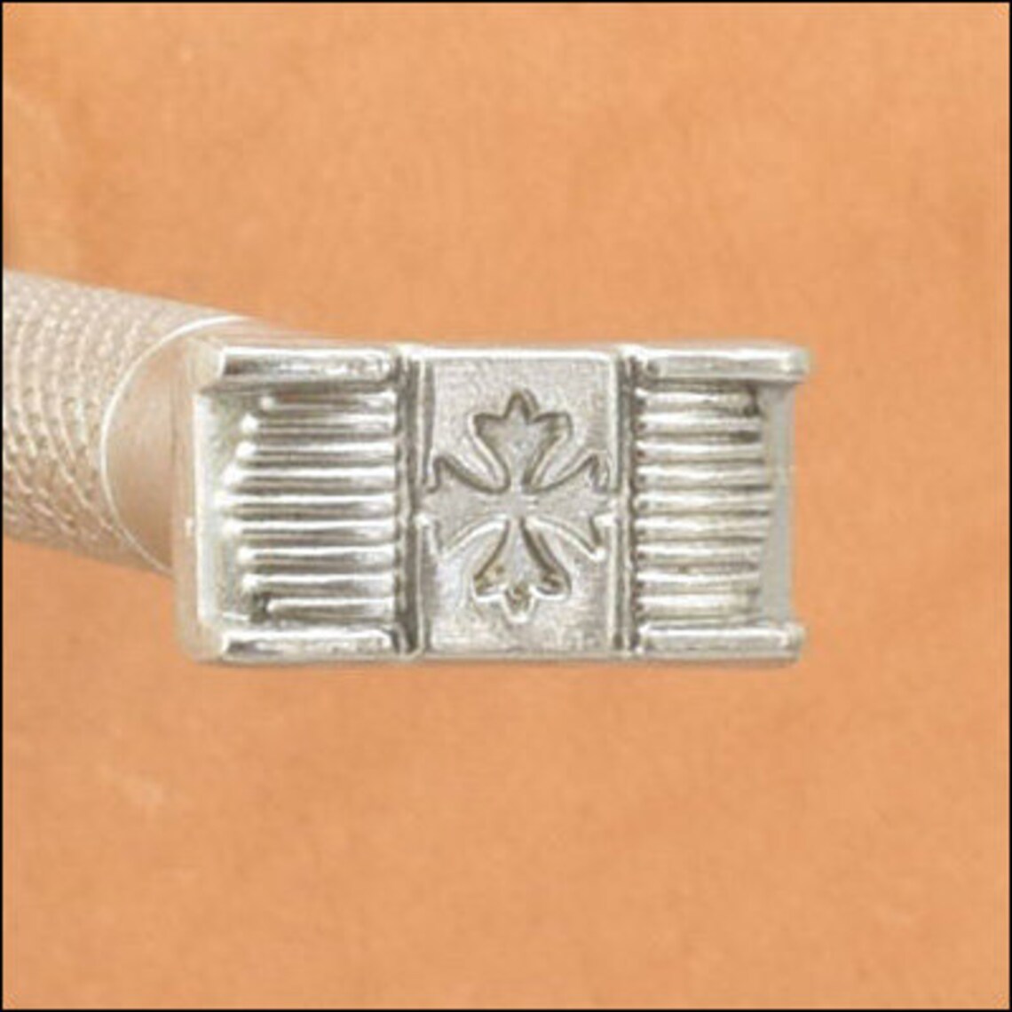 Basketweave Patonce Cross X2844 Craftplus Leather Stamp - Etsy