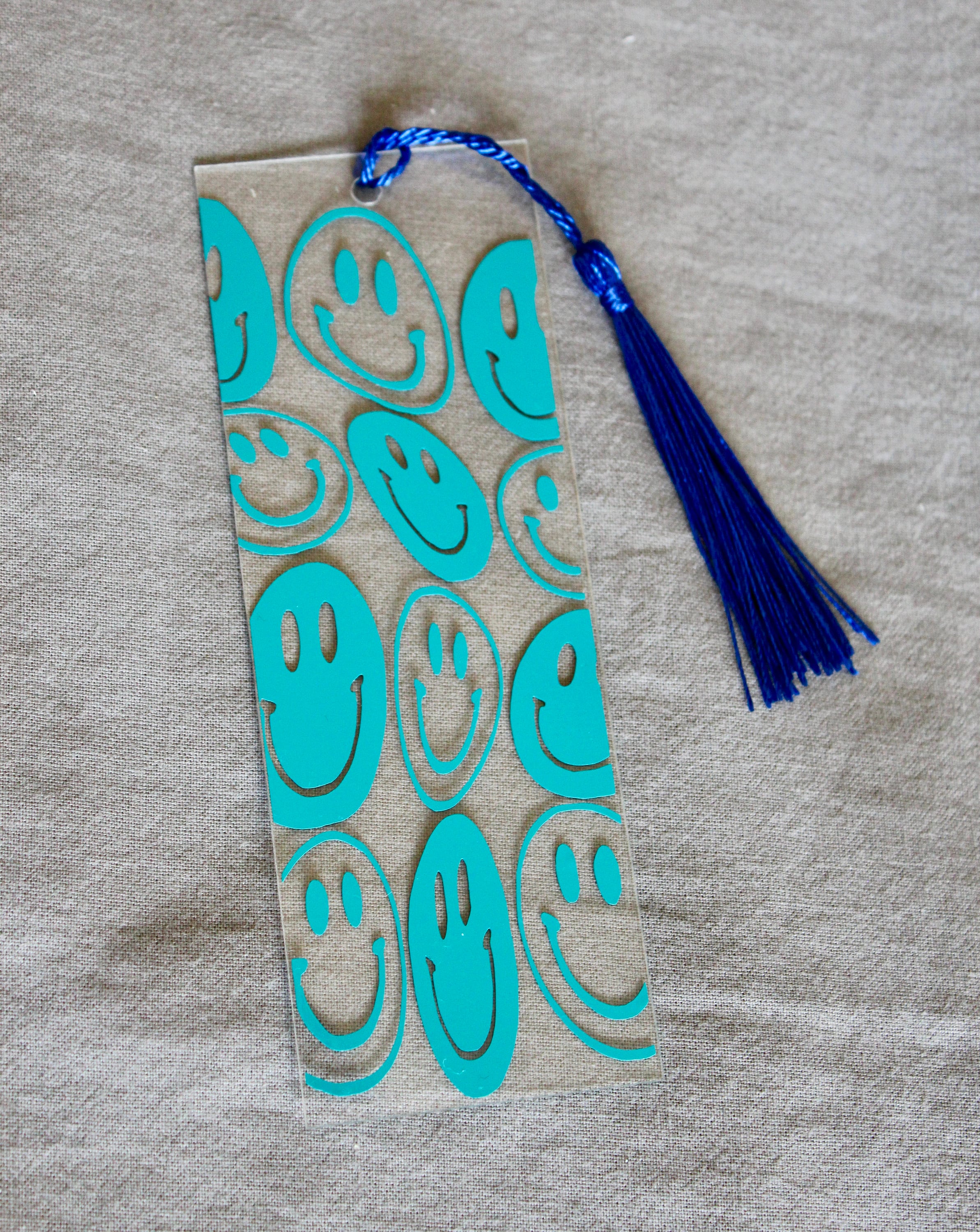 Smiley Face Bookmark Book Lover Gift Funky Bookmark Trippy - Etsy