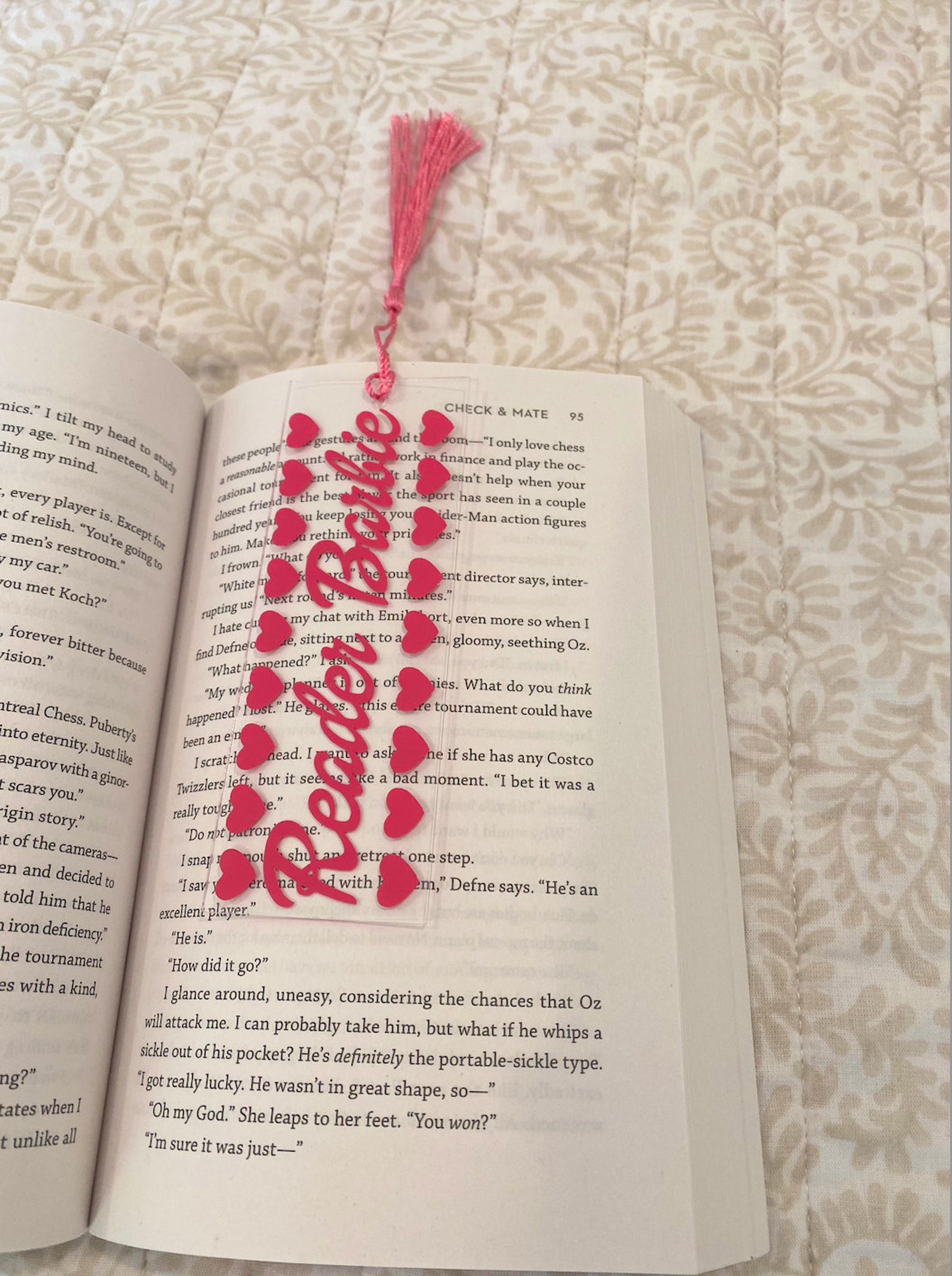 Barbie Bookmark Reader Barbie Bookmark Barbie Movie Merch - Etsy