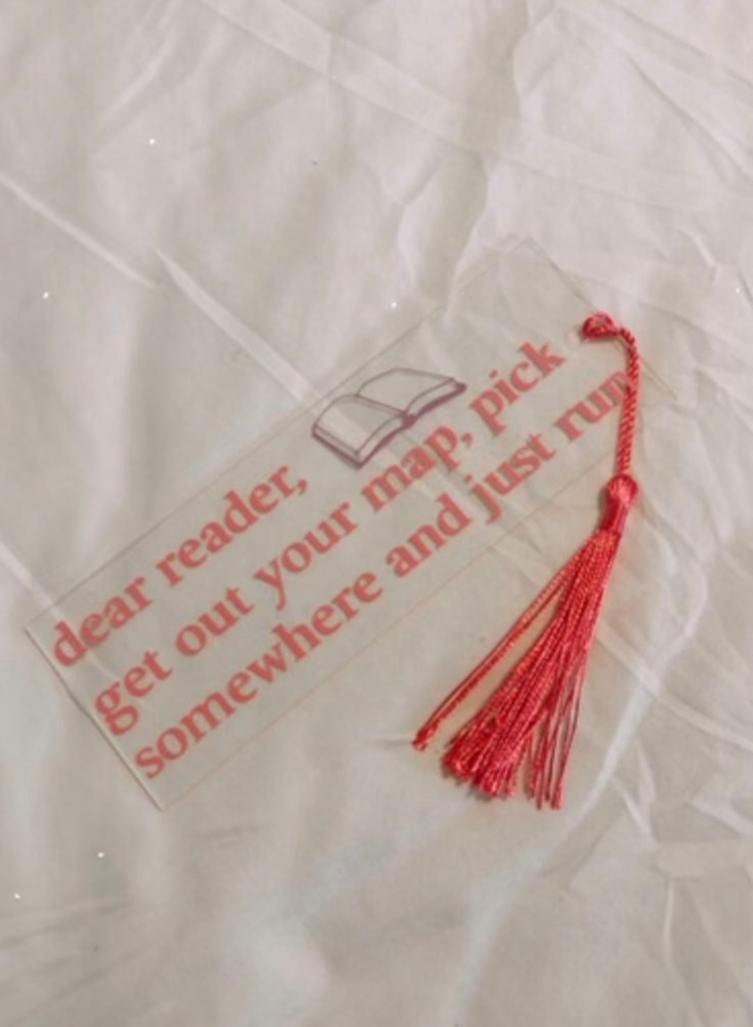 Taylor Swift Dear Reader Bookmark, Book Lover, Acrylic Clear Bookmarks ...