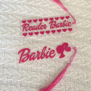 Barbie Bookmark, Reader Barbie Bookmark, Barbie Movie Merch, Bookish ...
