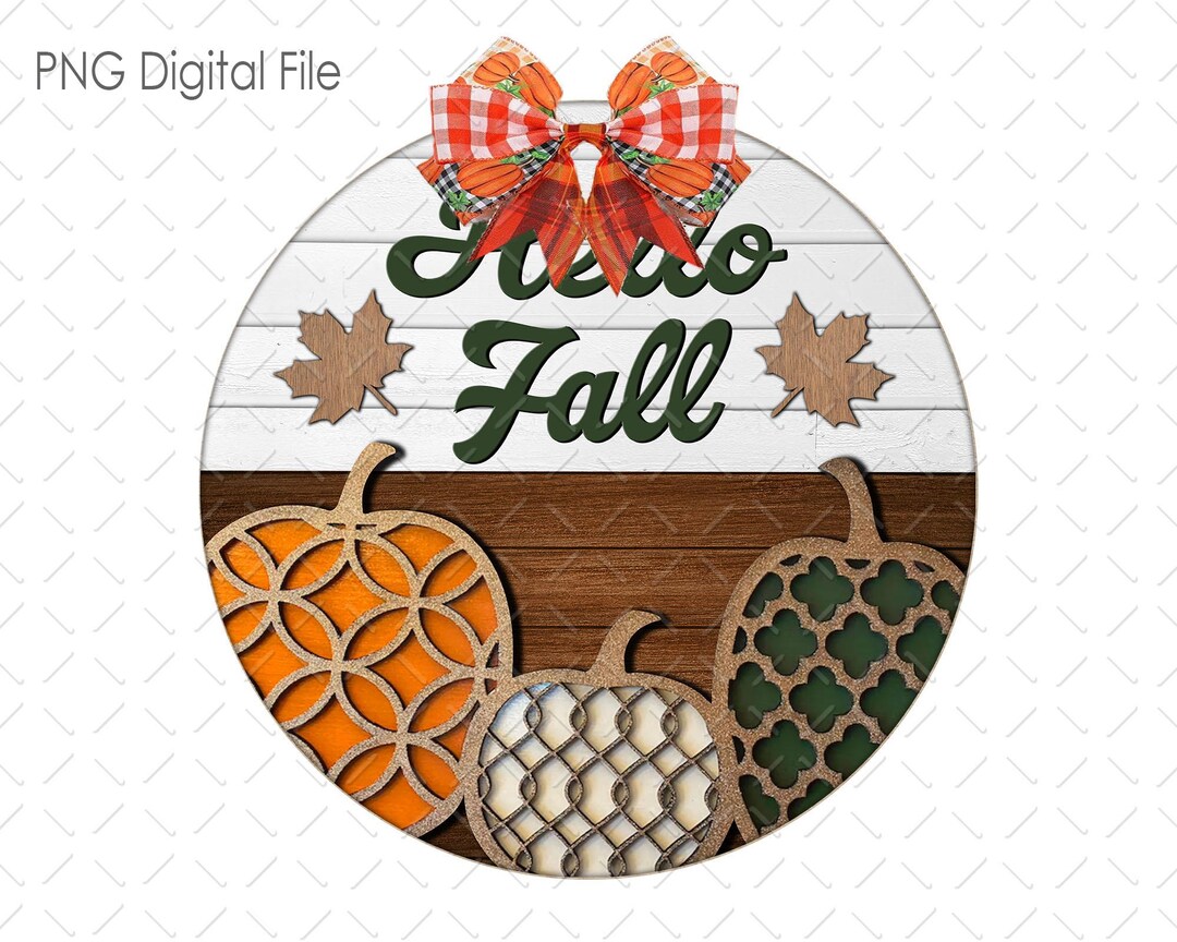 Pumpkin Truck Hello Fall Png, Hello Fall Door Sign Png, Hello Fall Sign ...