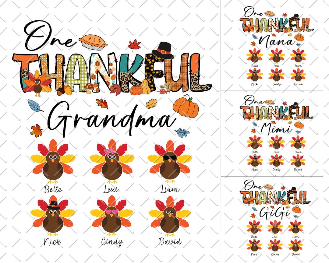 Thankful Grandma Png, Thanksgiving Grandma Turkey Png, Turkey Grandma ...