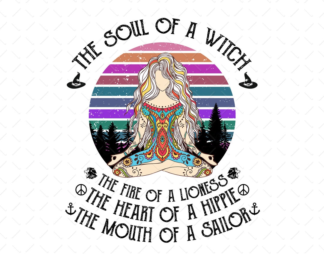 The Soul of A Witch Png, Witchy Woman Png, Halloween Png, Spooky Png ...