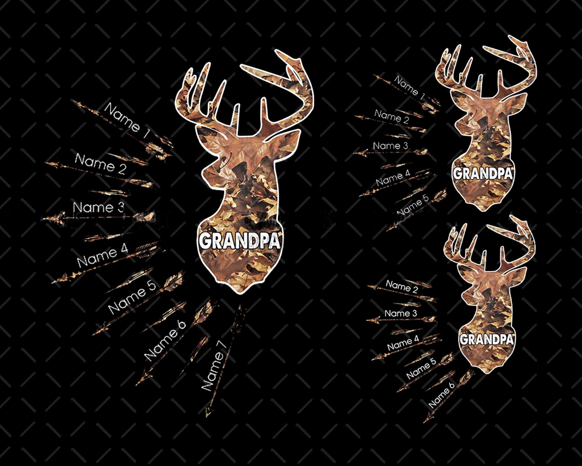 Hunting Grandpa Png, Hunting Papa Png, Hunting Dad Png, Deer Hunting ...