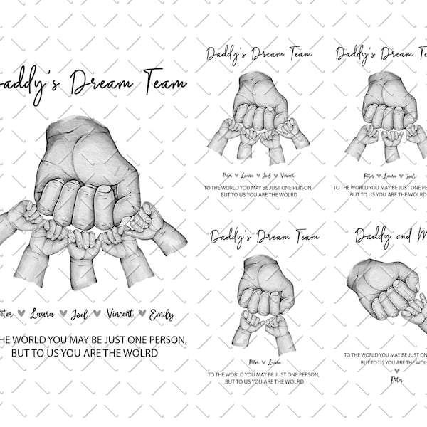 Dad Dream Team - Etsy