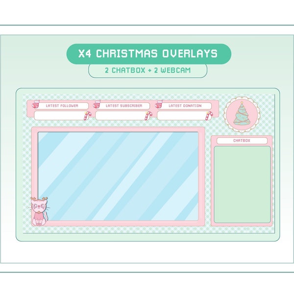 Xmas Overlays - Etsy