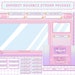 Gameboy Advance Stream Package / Kawaii Pastel Console Overlay / Twitch ...