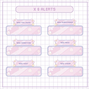 Kitten Animated Stream Package / Twitch Cute Cat Overlay Package ...