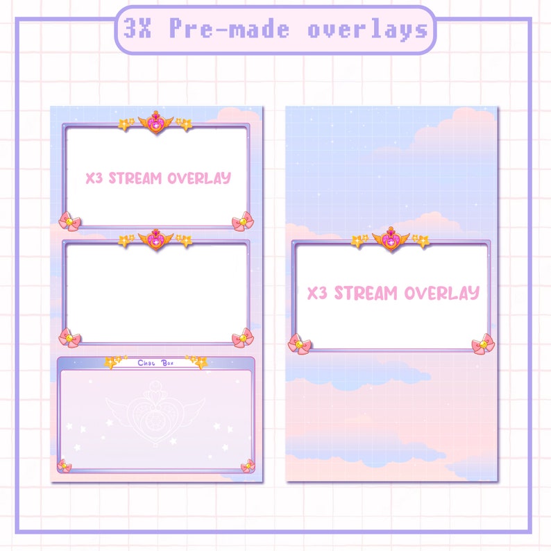 Animated Sailor Tiktok Live Overlay , Cute Tiktok Stream , Stream ... Animated Sailor Tiktok Live Overlay , Cute Tiktok Stream , Stream ...