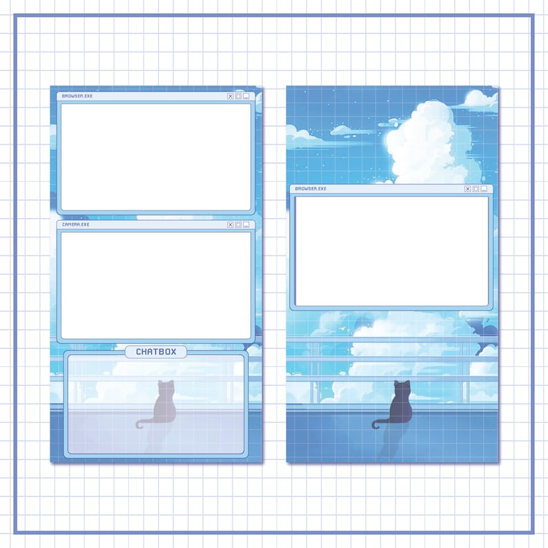 Animated Tiktok Live Overlays , Cute Tiktok Stream , Lo-fi Stream ...