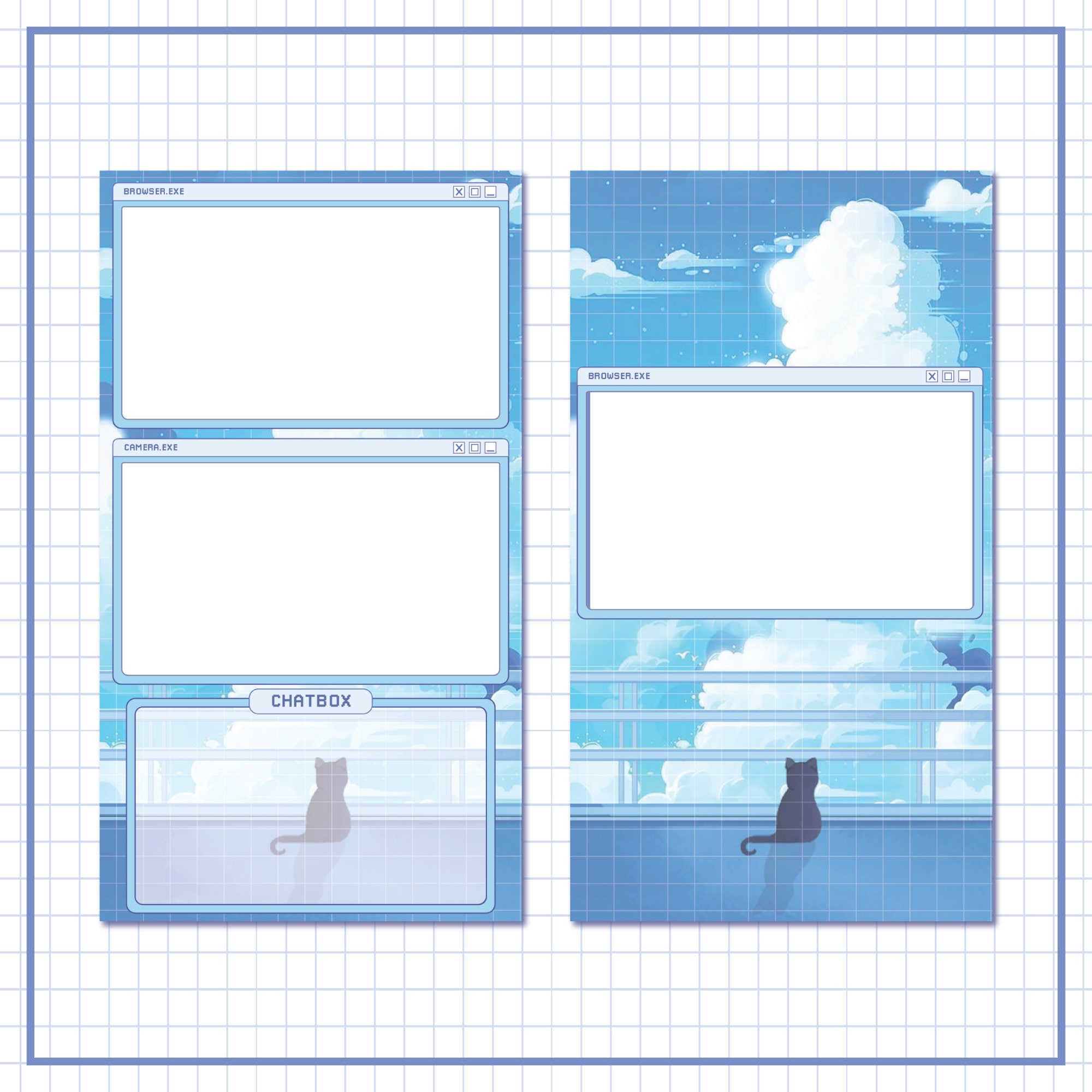 Animated Tiktok Live Overlays , Cute Tiktok Stream , Lo-fi Stream ...