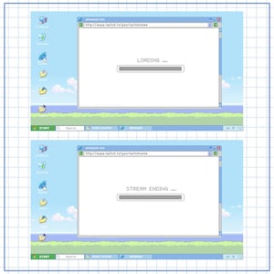 Animated Windows XP Stream Overlay , Retro Aesthetic Stream Overlay ...