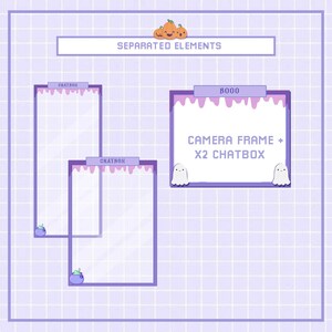 Animated Halloween Twitch Stream Overlay Twitch Cute Goth Package ...