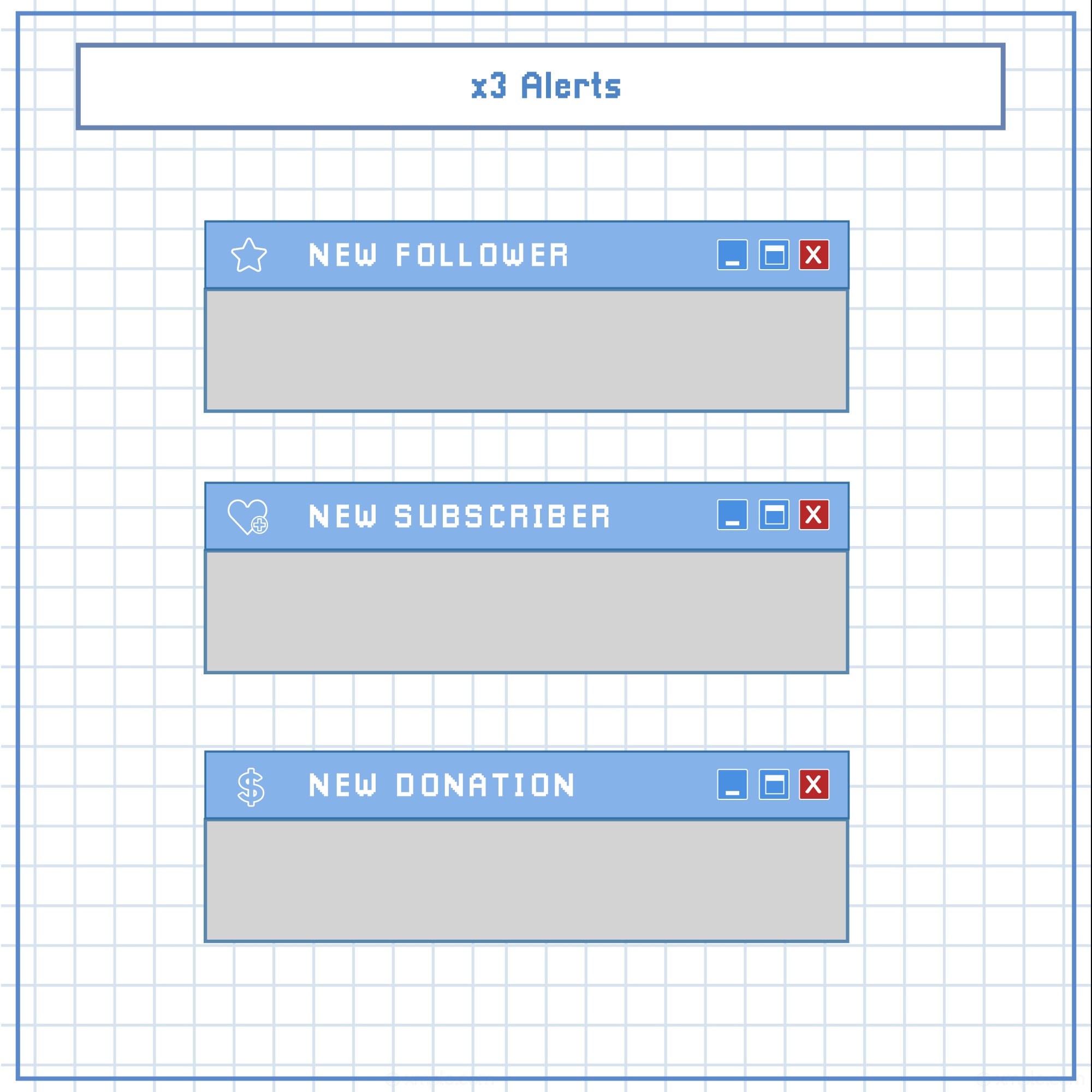 Animated Windows XP Stream Overlay , Retro Aesthetic Stream Overlay ...
