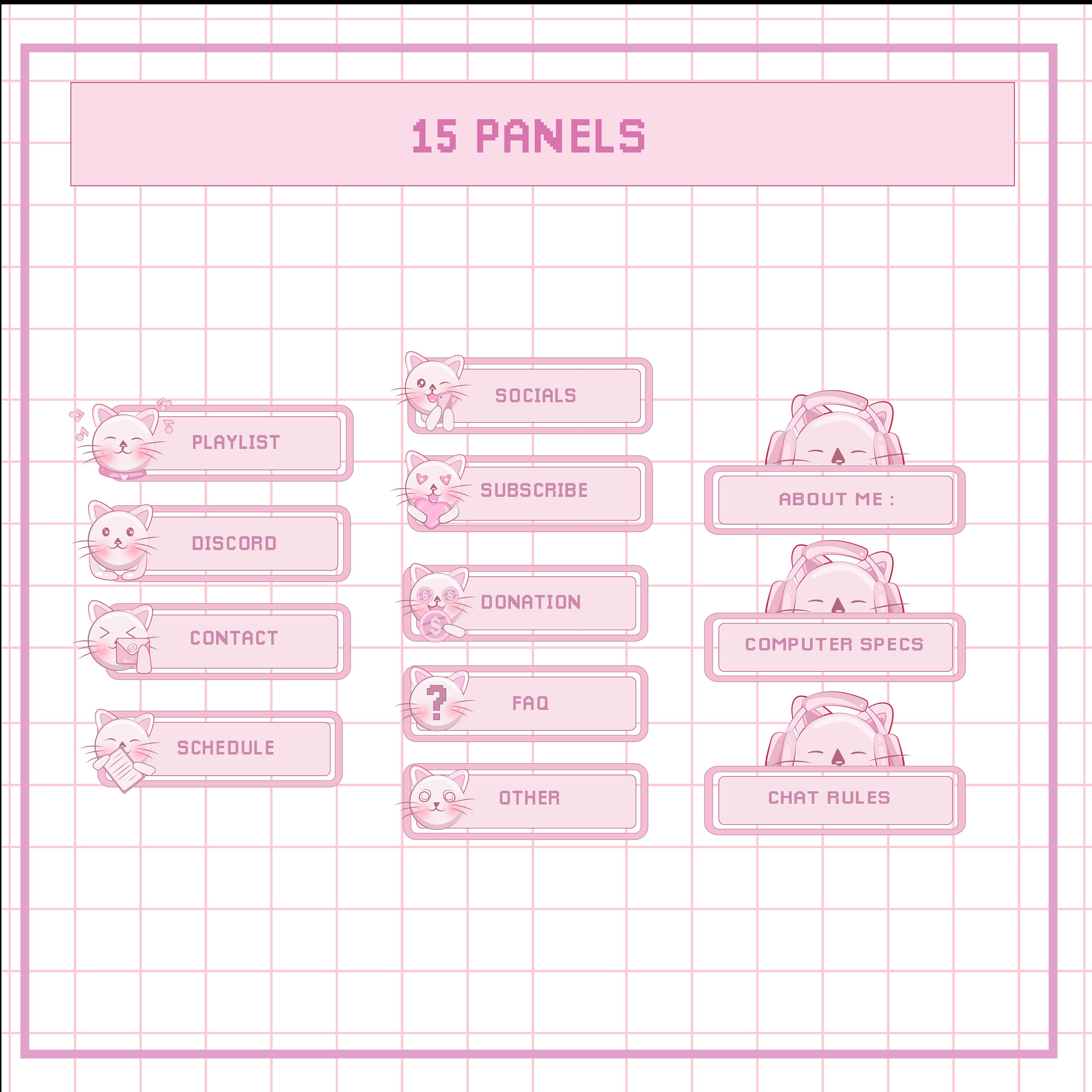 Animated Game Console Stream Overlay Twitch Pink Console | Etsy