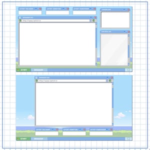 Animated Windows XP Stream Overlay , Retro Aesthetic Stream Overlay ...