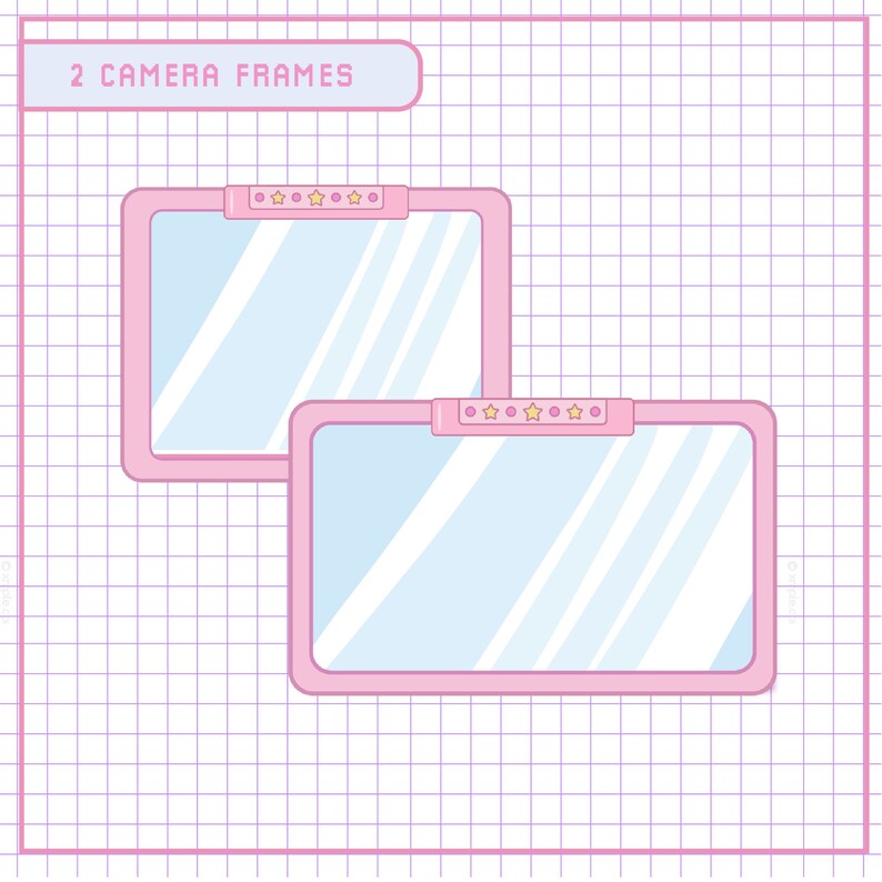Gameboy Advance Stream Package / Kawaii Pastel Console Overlay / Twitch ...