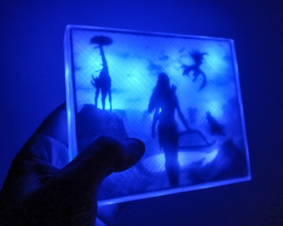 Horizon Zero Dawn Lightbox: Aloy Night Light, Gamer Decor - Etsy
