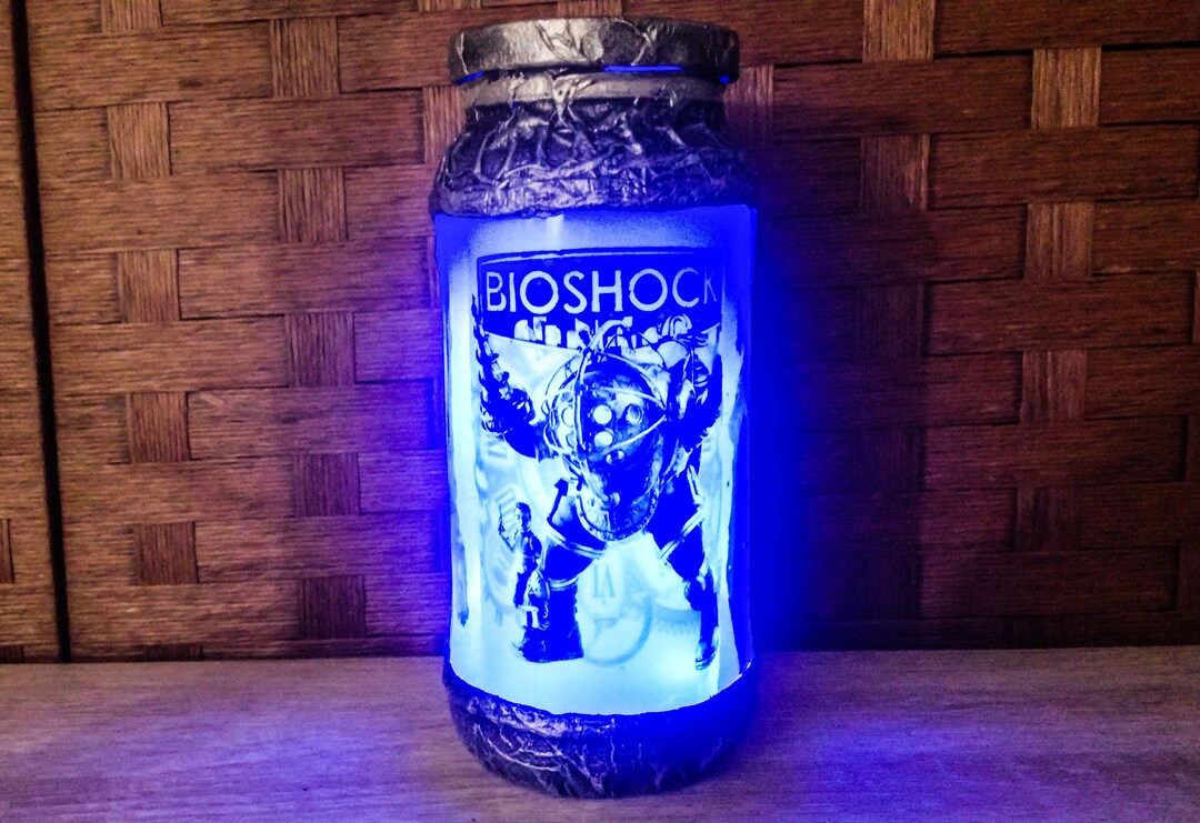 Bioshock Decor Lamp, Game Night Light, Columbia Led Lantern ...