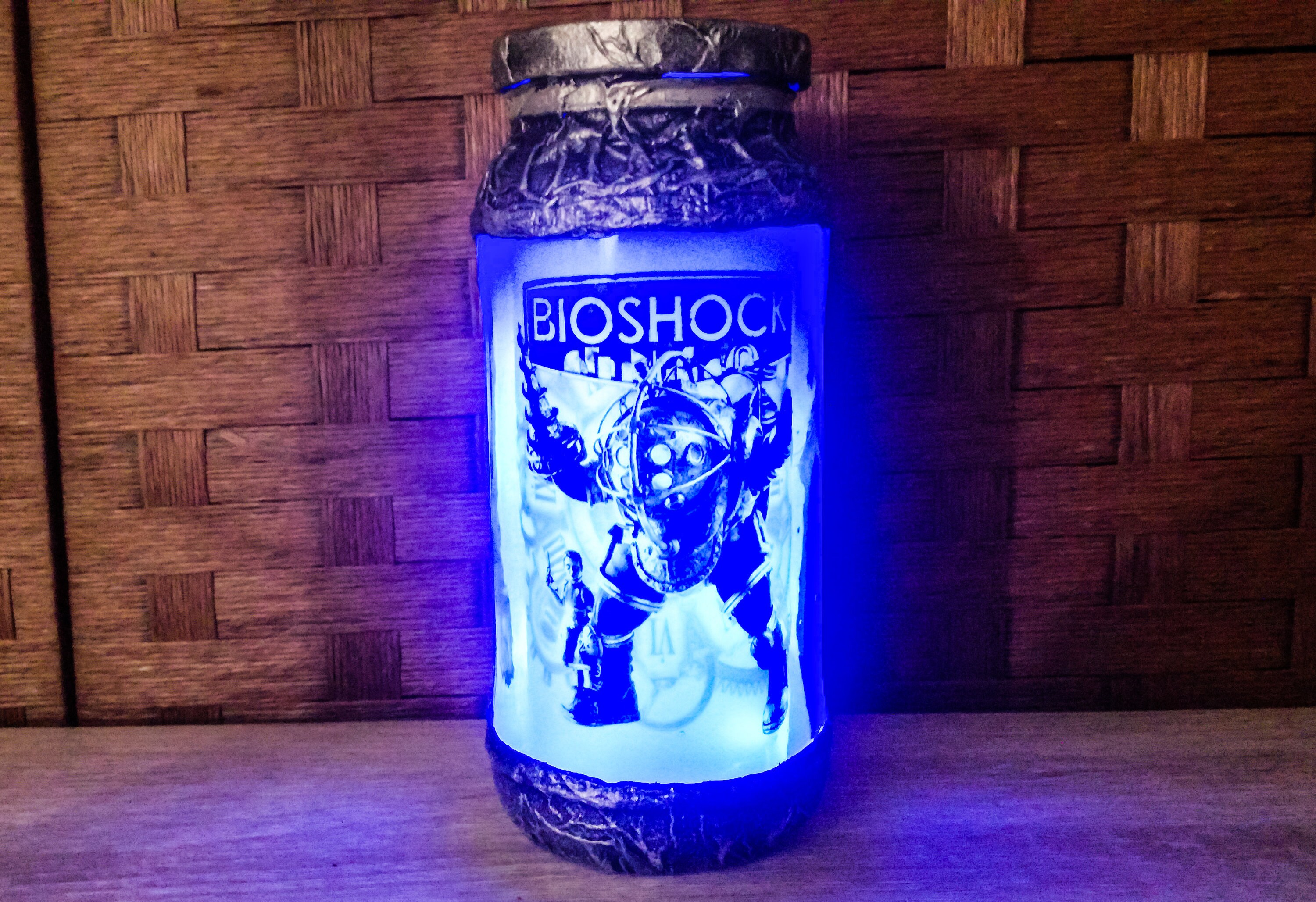 Bioshock Decor Lamp, Game Night Light, Columbia Led Lantern ...