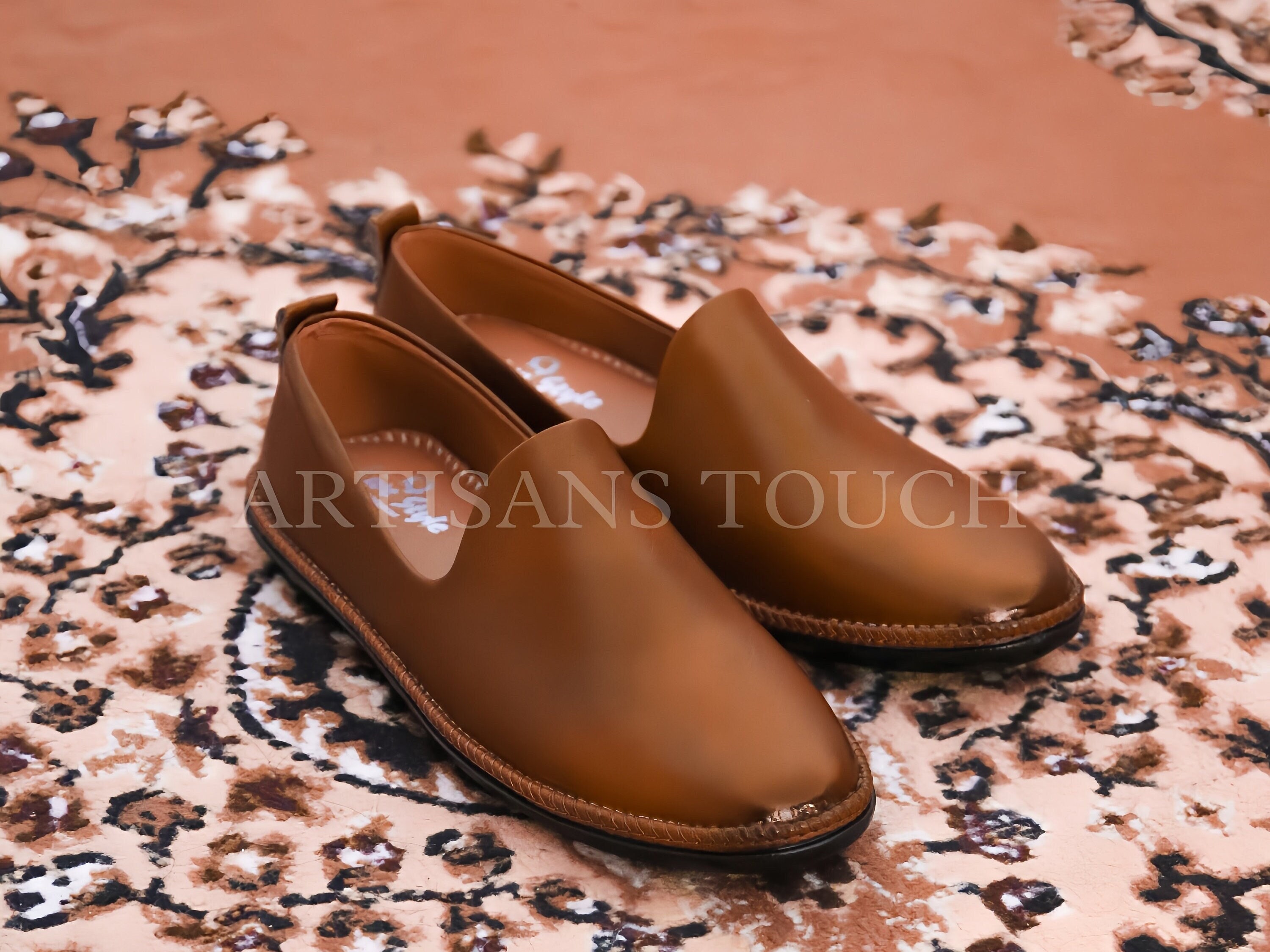 Handmade Leather Mojari Shoes: Traditional Punjabi Loafers - Etsy