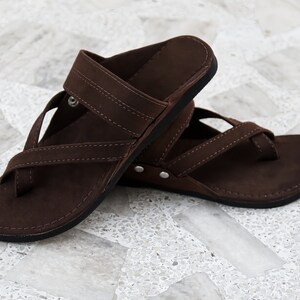 Criss Cross Sandals for Men, Brown Sandals, Comfortable Slippers ...