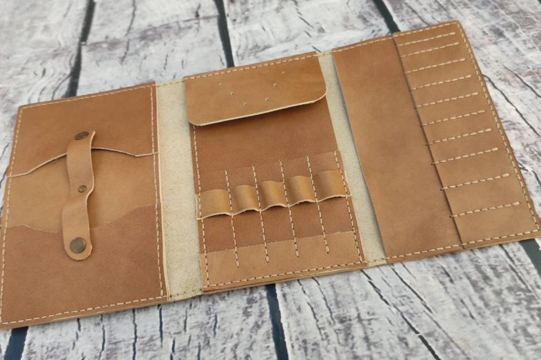 PDF Pattern Leather Needle Case and VIDEO Tutorial, Needles Case ...