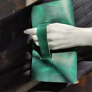 Leather Clutch PDF Pattern, Tutorial Video, PDF PATTERN - Etsy