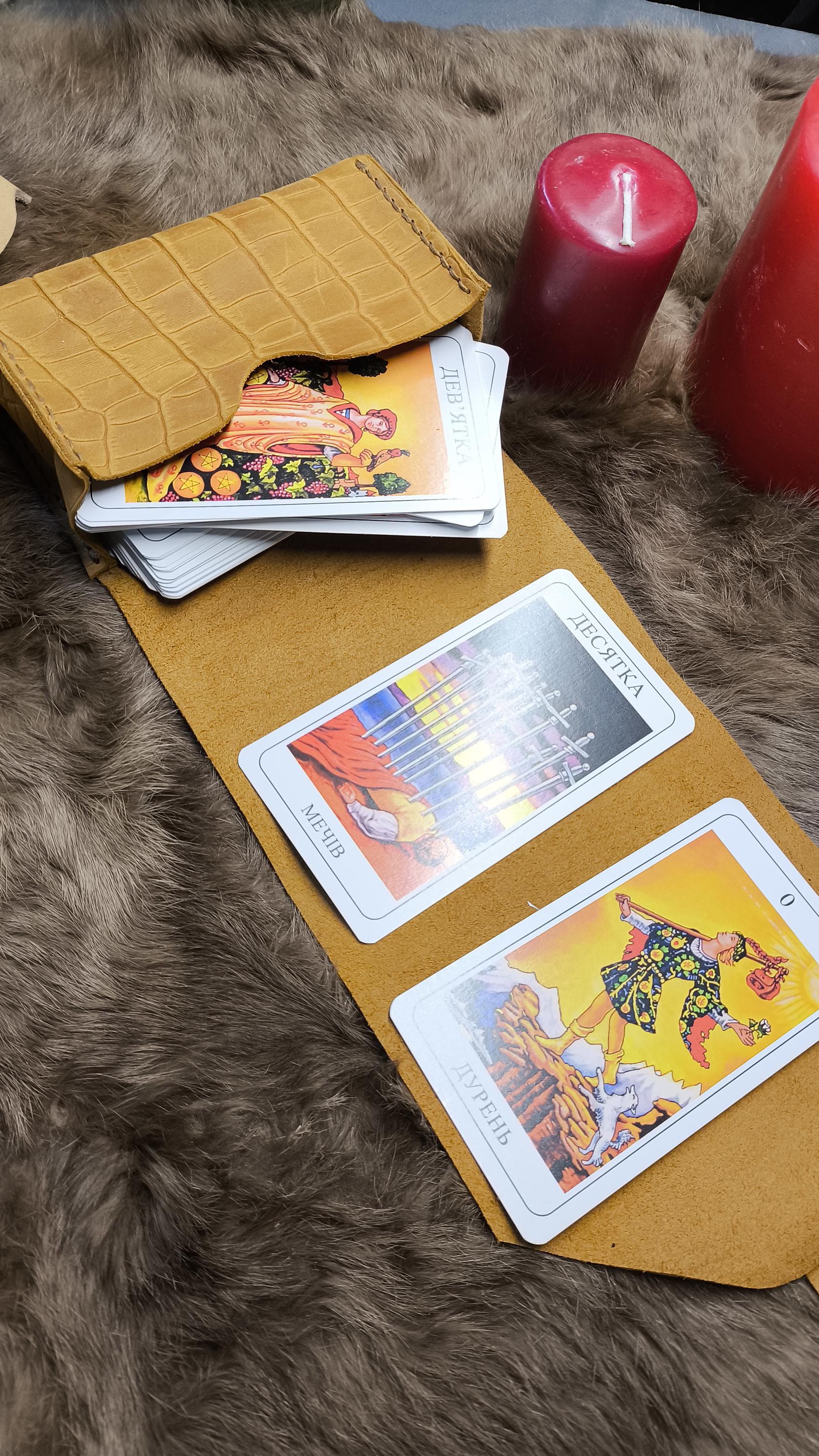 PDF Pattern and Video Tutorial for DIY Leather Tarot Card Case – Make ...