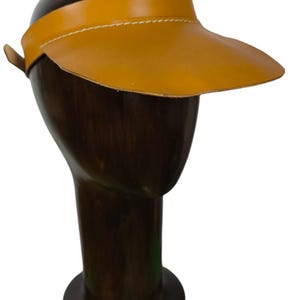 PDF Pattern Handmade Adjustable Leather Visor. PDF Hand Sewn Visor. PDF ...