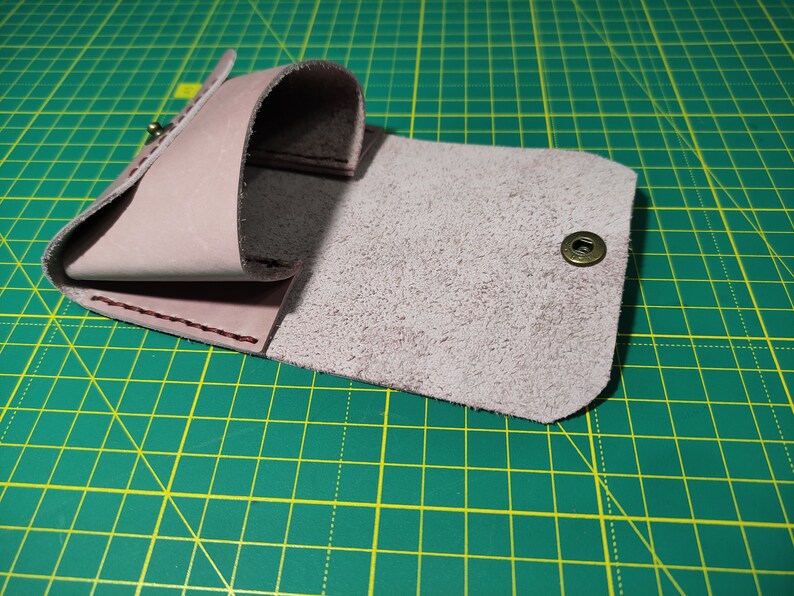 Leather Card Wallet Pattern PDF A4 Leather Cardholder | Etsy