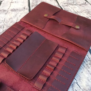PDF Pattern Leather Needle Case and VIDEO Tutorial, Needles Case ...