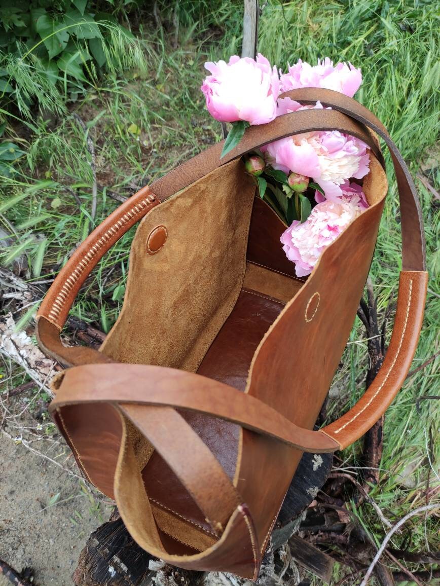 PDF Pattern OVERSIZE SHOPPER Bag, Leather Tote Bag, Handbag for Women ...