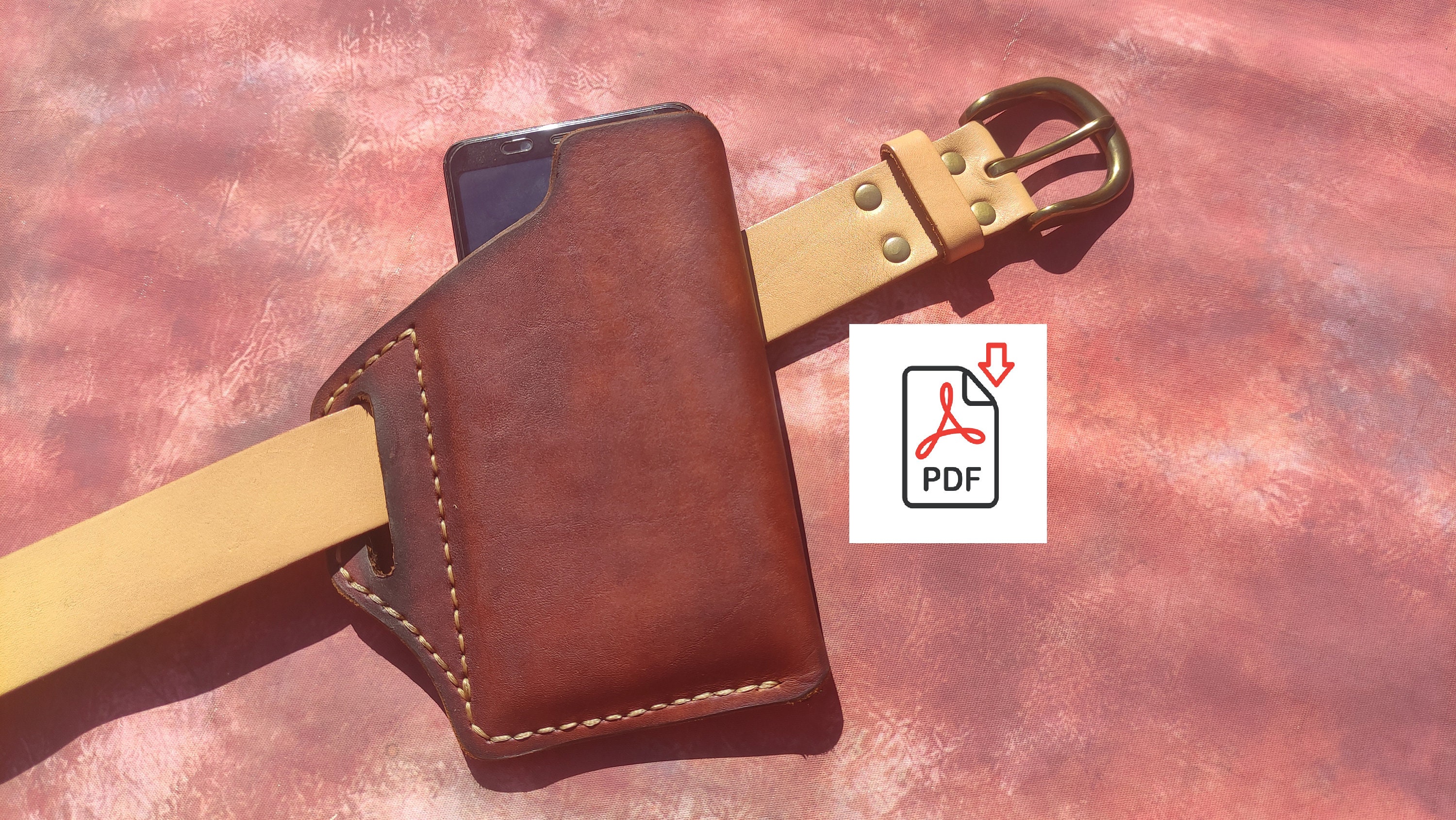 PDF Pattern Leather Smartphone Case Smartphone Pouch Pattern - Etsy
