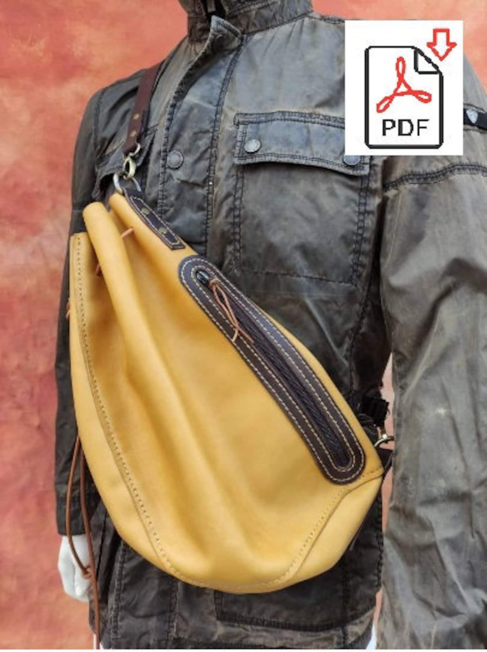 PDF Sling Bag Leather Pattern PDF Leather Craft Fashion Chest - Etsy