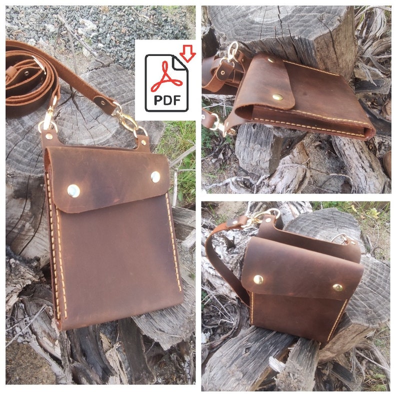 PDF Smartphone Pouch Pattern + Tutorial, Phone Bag Pattern, Belt Bag ...