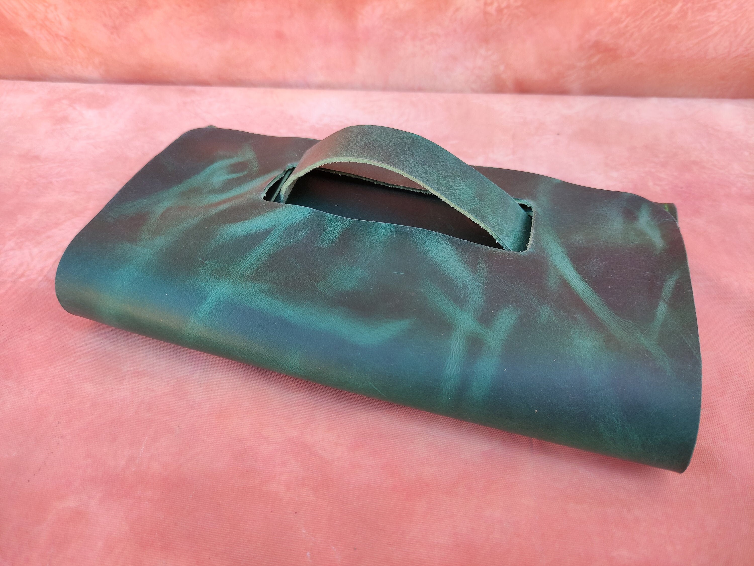 Leather Clutch PDF Pattern, Tutorial Video, PDF PATTERN - Etsy Canada