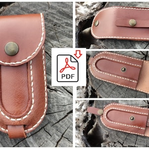 DIY Leather Key Case PDF Pattern VIDEO - Etsy