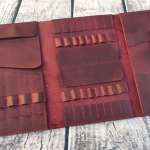 PDF Pattern Leather Needle Case and VIDEO Tutorial, Needles Case ...