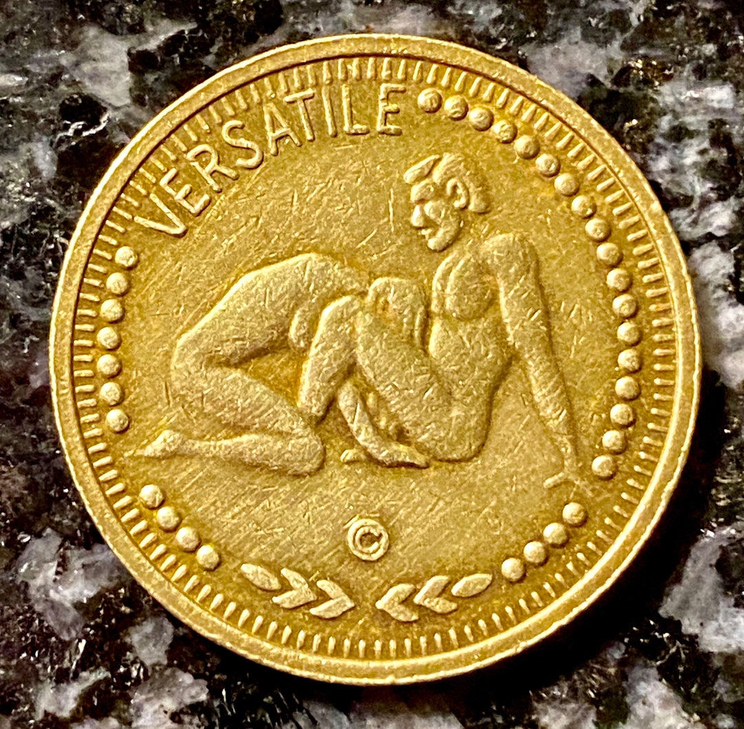 Vintage Double Sided Sex Position Token -similar to ‘connect With a ...