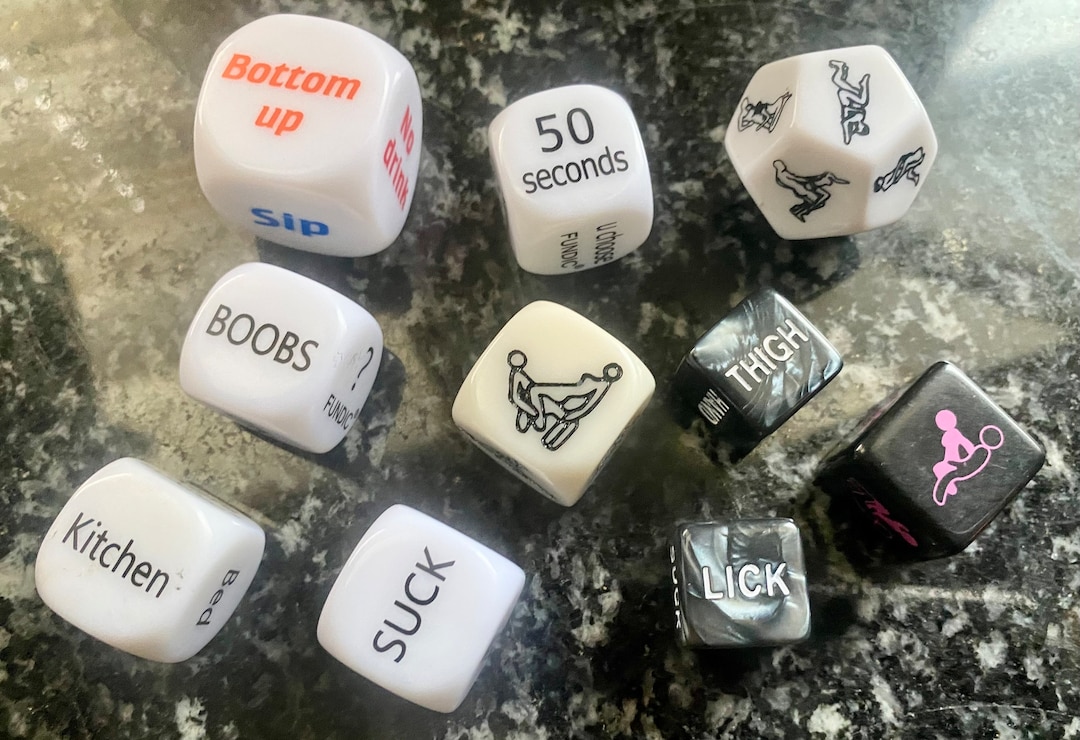 Set of 10 Spicy Dice Adult Sex Games Drinking Game - Etsy