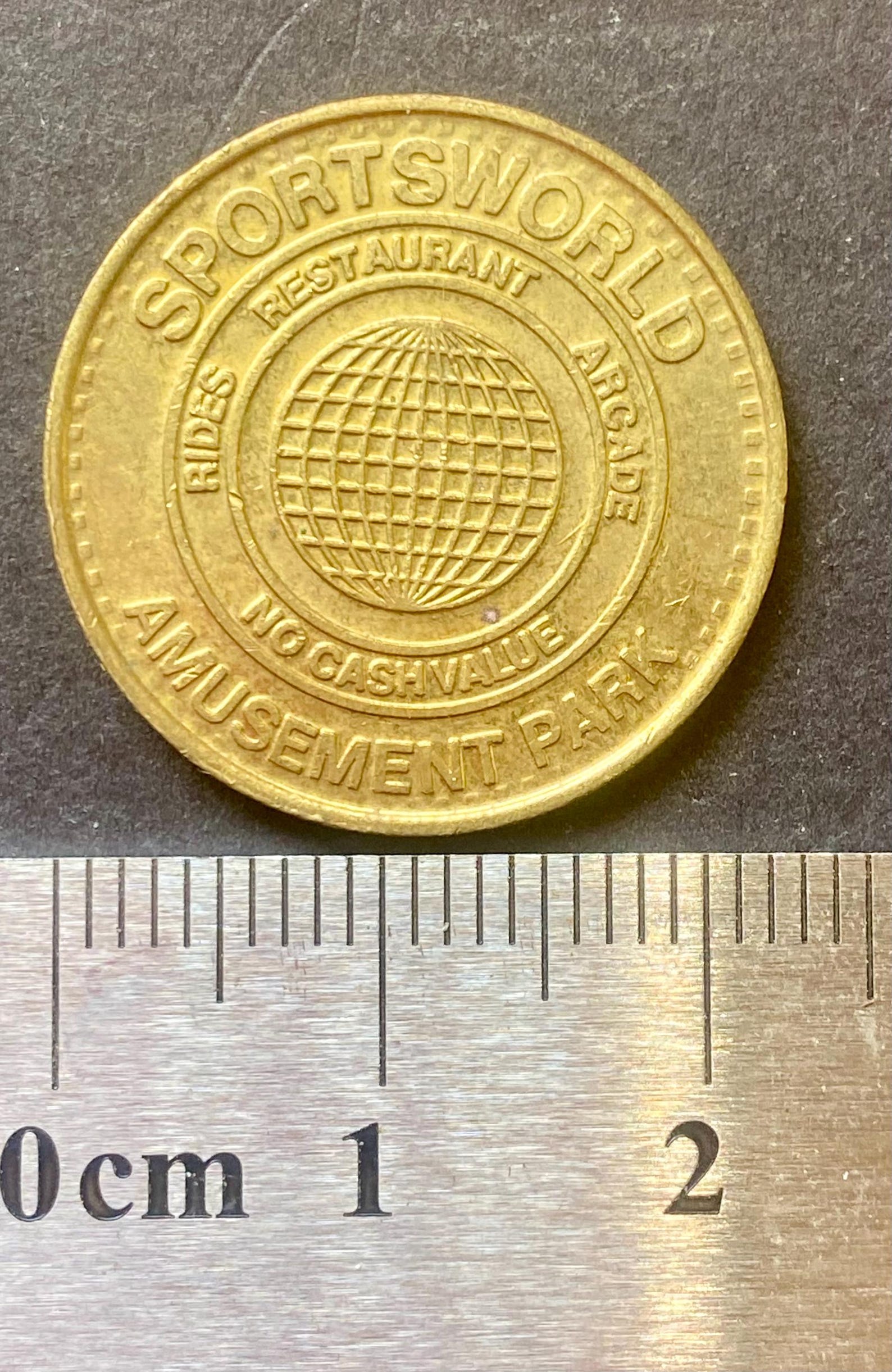 Bulk Lot of sports World Arcade Tokens Brass Video Game Amusement Coins ...