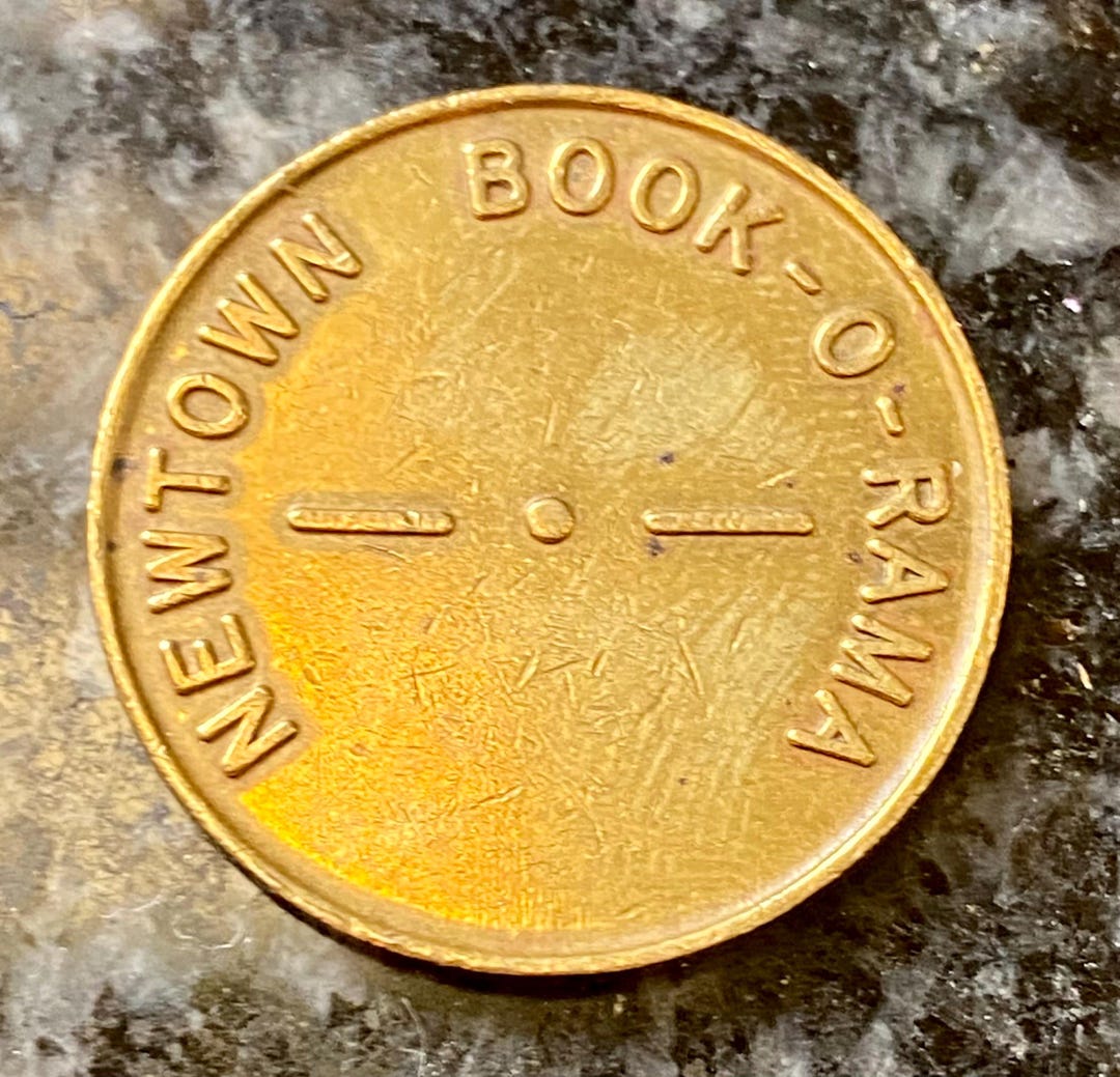 A Rare Vintage Peep Show Token From ‘newtown Book-o-rama‘- Adult ...