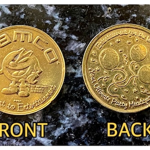 Lot of 16 Vintage 1991 Namco Balloon Rare Special Edition Arcade Tokens ...