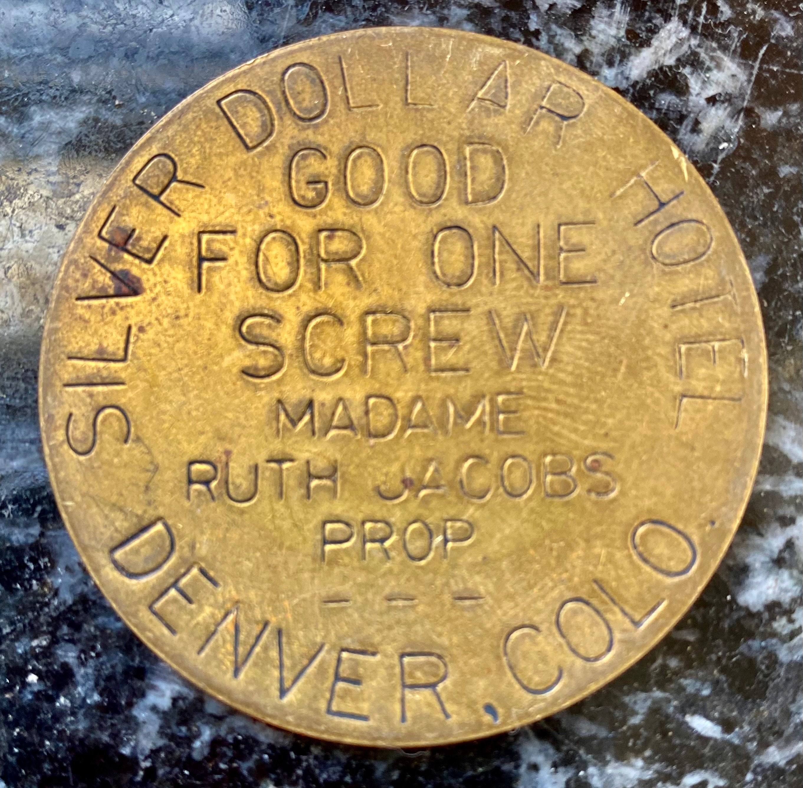 Lot of 3 Famous Brothel Tokens Old West Cat House Coins - Etsy