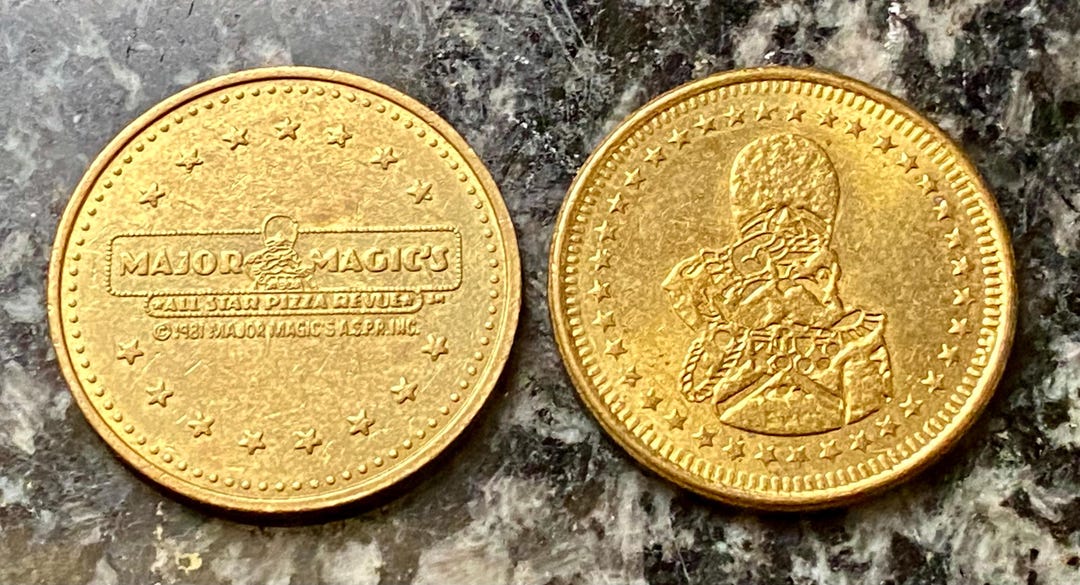 A Pair of Different Vintage ‘major Magic's All Star Pizza Birthday ...